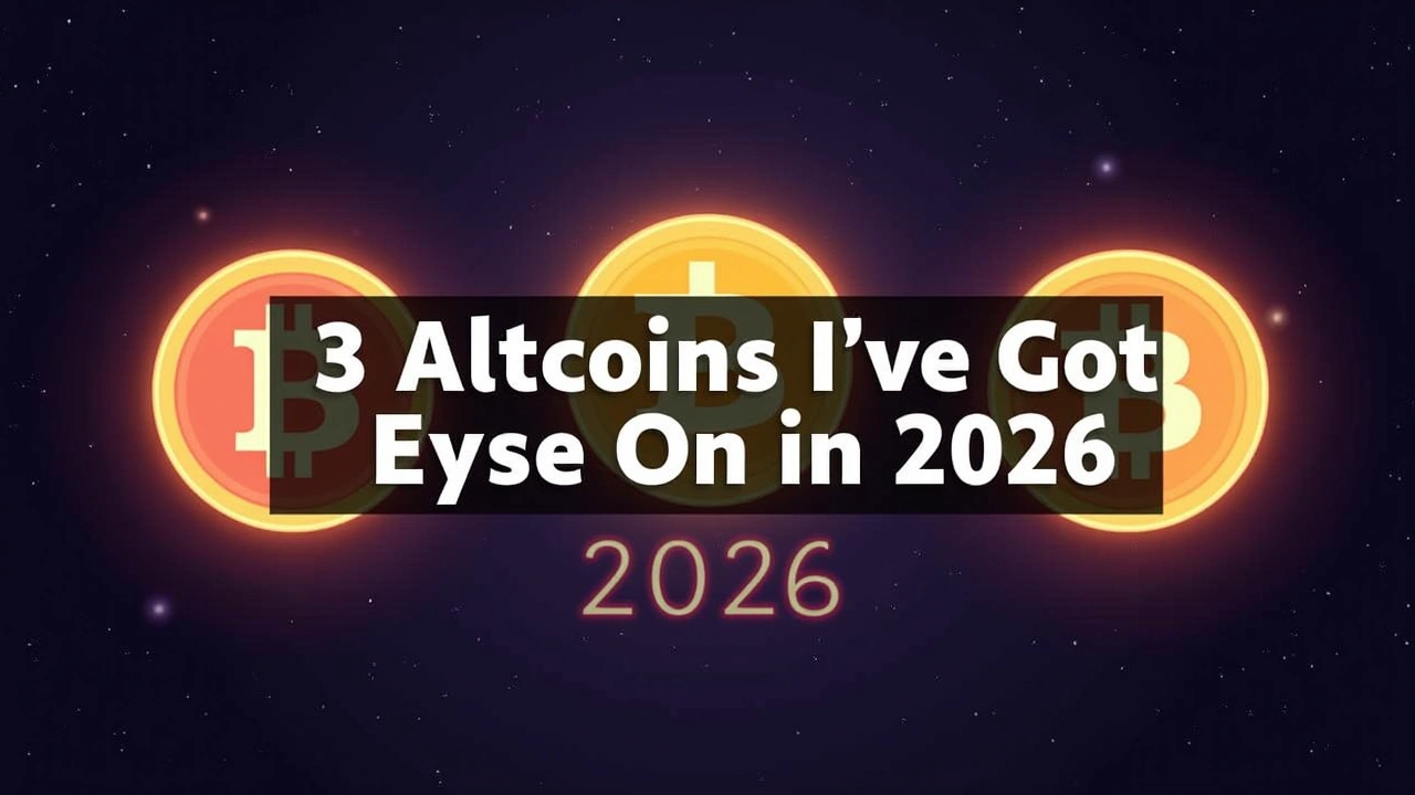 My Top 3 Altcoins Poised for Growth in 2026